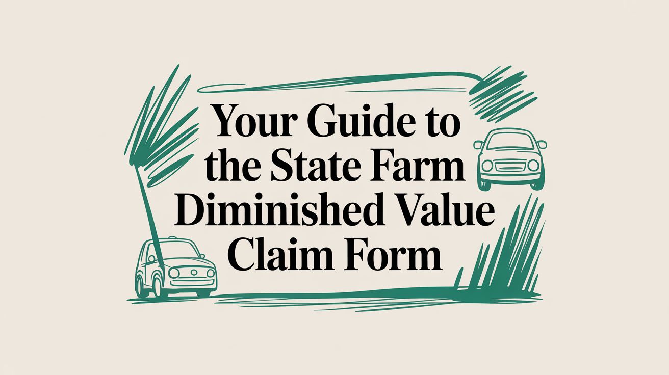 Your Guide to the State Farm Diminished Value Claim Form in 2026